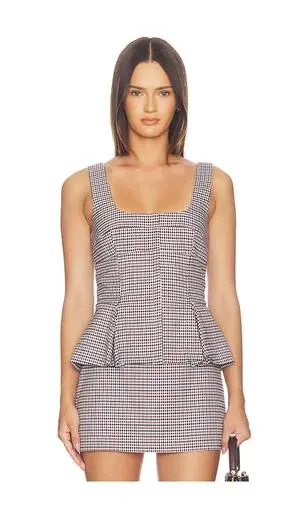 Amanda Uprichard Dayna Top In . Also - Red