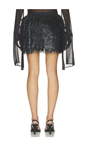Cult Gaia Darryl Skirt - Black