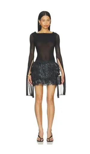 Cult Gaia Andarna Top In . Also - Black