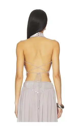 Retrofete Pyna Sequin Top In . Also