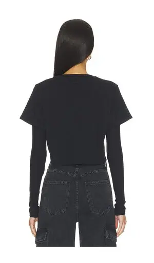 AGOLDE Romily Tee In . Also