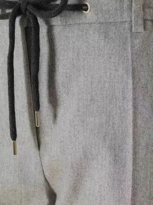 Eleventy Drawstring-waist Tailored Trousers