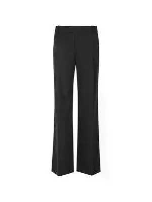 Federica Tosi Pressed-crease Tailored Trousers - Grey