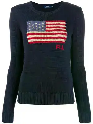 Polo Ralph Lauren U.s.a. Flag Jumper