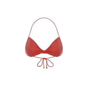 CHERINA BEACHWEAR LLC Amy Bikini Top In Charleston Coral - Red