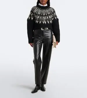 Altuzarra Coleman Fair Isle Wool Sweater
