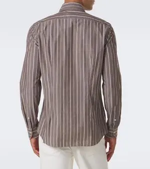 SLOWEAR Striped Cotton Shirt