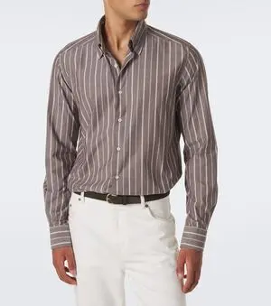 SLOWEAR Striped Cotton Shirt