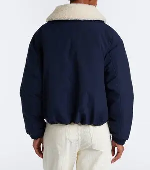 Polo Ralph Lauren Teddy-trimmed Technical Down Jacket