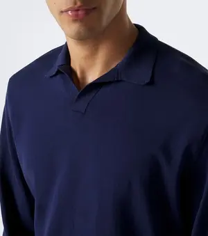 Rubinacci Cotton Polo Sweater