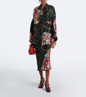 Dries Van Noten Leather Pumps