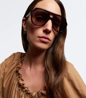 Fendi Five Sisters Aviator Sunglasses