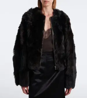 Nour Hammour Dianne Shearling Jacket