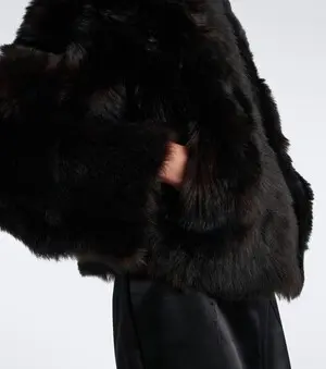 Nour Hammour Dianne Shearling Jacket