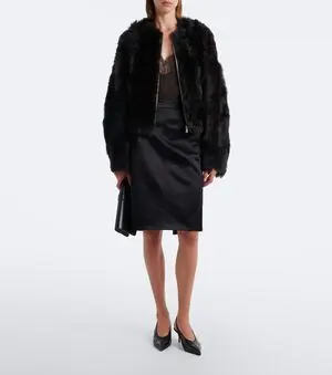 Nour Hammour Dianne Shearling Jacket