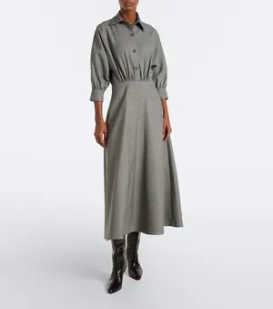 Altuzarra Eleanor Wool Midi Dress