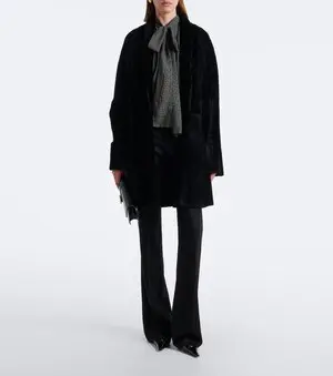 Nour Hammour Raquel Shearling Coat