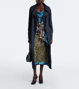 Dries Van Noten Leather Buckled Pumps