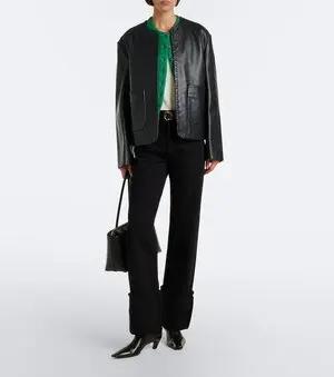 AGOLDE Big Cuff Straight Jeans