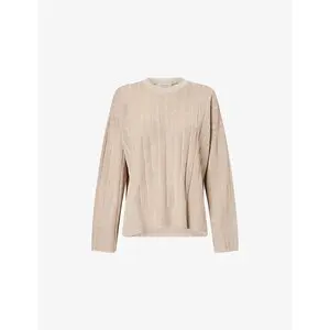 YASMINA Q Raye Oversized Knitted Top
