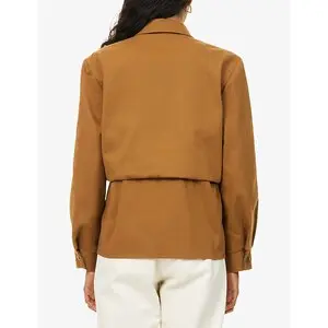THE DROPPED COLLECTION Drawstring Cotton Jacket