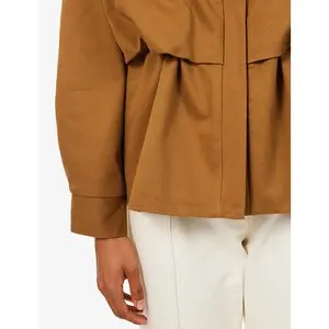 THE DROPPED COLLECTION Drawstring Cotton Jacket