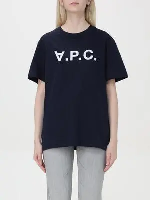 A.p.c. T-shirt Colour Navy