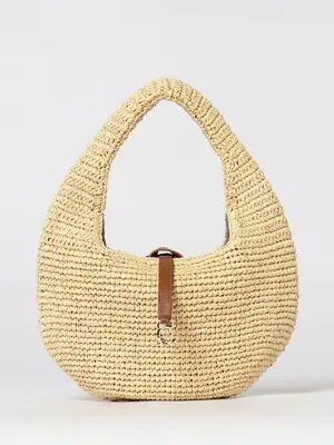COCCINELLE C-me Crochet Raffia Bag