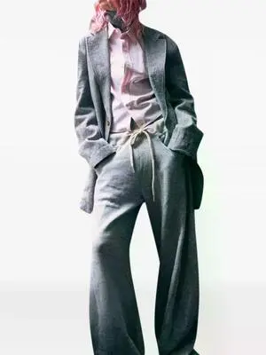 R13 Relaxed Darted Track Pants