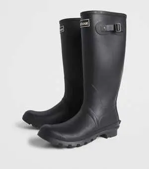 Barbour Tall Bede Wellington Boots - Black