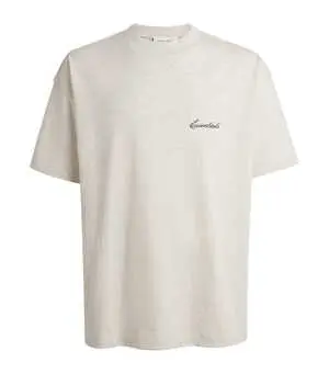 Fear Of God Logo Script T-shirt - Grey