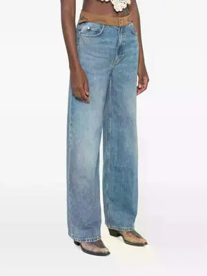 Sandro Belted Pocket Jeans