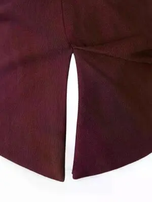 Simkhai Ruched Asymmetric-hem Top
