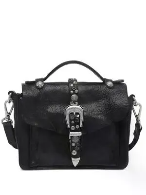 CAMPOMAGGI Porzia Stud-embellished Tote Bag - Black