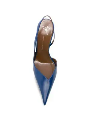 GIUSEPPE ZANOTTI Desideria Pointed-toe Slingback Pumps