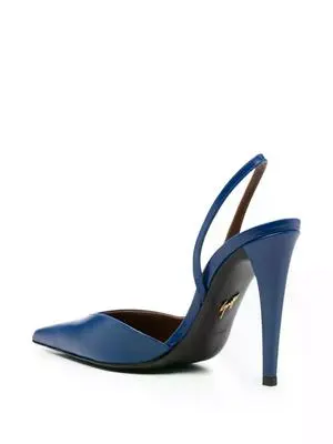 GIUSEPPE ZANOTTI Desideria Pointed-toe Slingback Pumps