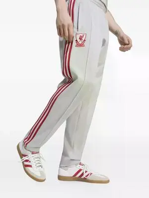 Adidas X Liverpool Fc Logo-embroidered Side-stripe Track Pants
