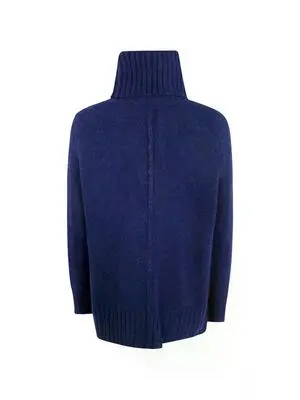 BASE Turtleneck Raglan-sleeve Sweater