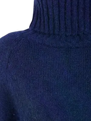 BASE Turtleneck Raglan-sleeve Sweater