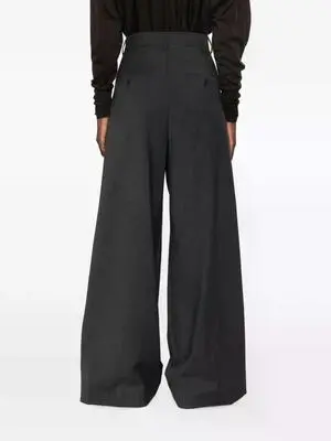 Max Mara Pleated Wide-leg Trousers