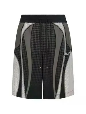 Amiri Sport Panel Shorts - Black