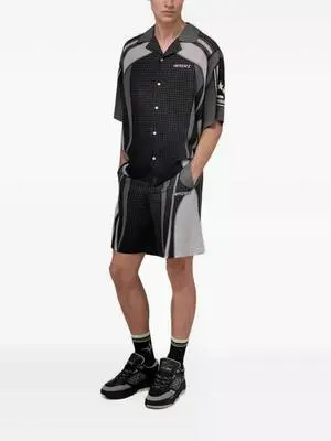 Amiri Sport Panel Shorts - Black