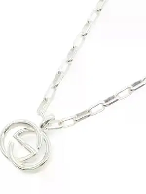 Gucci 2010s Interlocking G Pendant Necklace