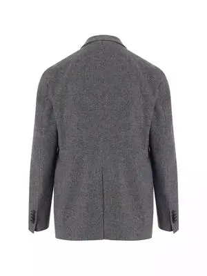 Tagliatore Herringbone Single-breasted Blazer