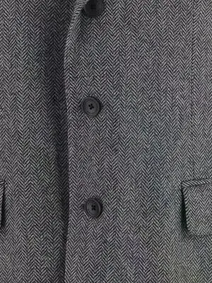 Tagliatore Herringbone Single-breasted Blazer