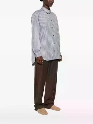 Soeur Vertical-stripe Long-sleeve Shirt