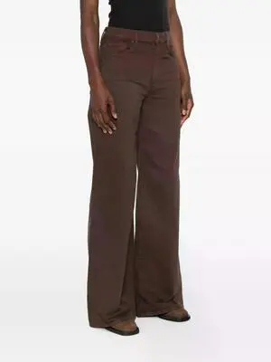 MOTHER The Undercover Sneak Wide-leg Jeans