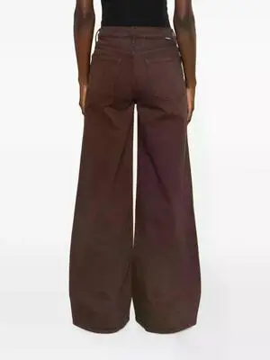 MOTHER The Undercover Sneak Wide-leg Jeans