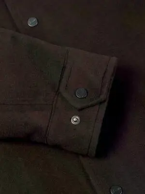 Herno Button-up Shirt Jacket - Brown