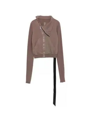 Rick Owens Full Zip Sweatshirts Hoodies For Women